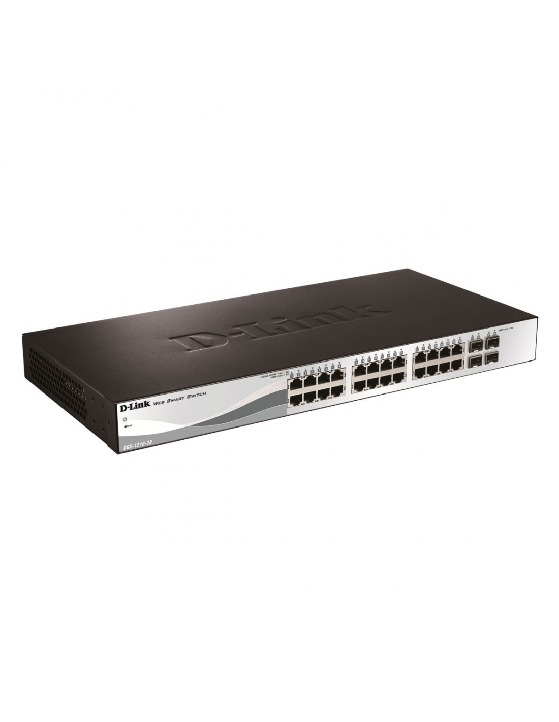 Switch D-Link 28 ports dont 24 ports 10/100/1000 Mbps POE + 4 ports SFP ...
