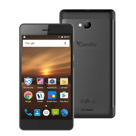 Téléphone Portable Condor Griffe G6 / Double SIM / Noir prix tunisie ...