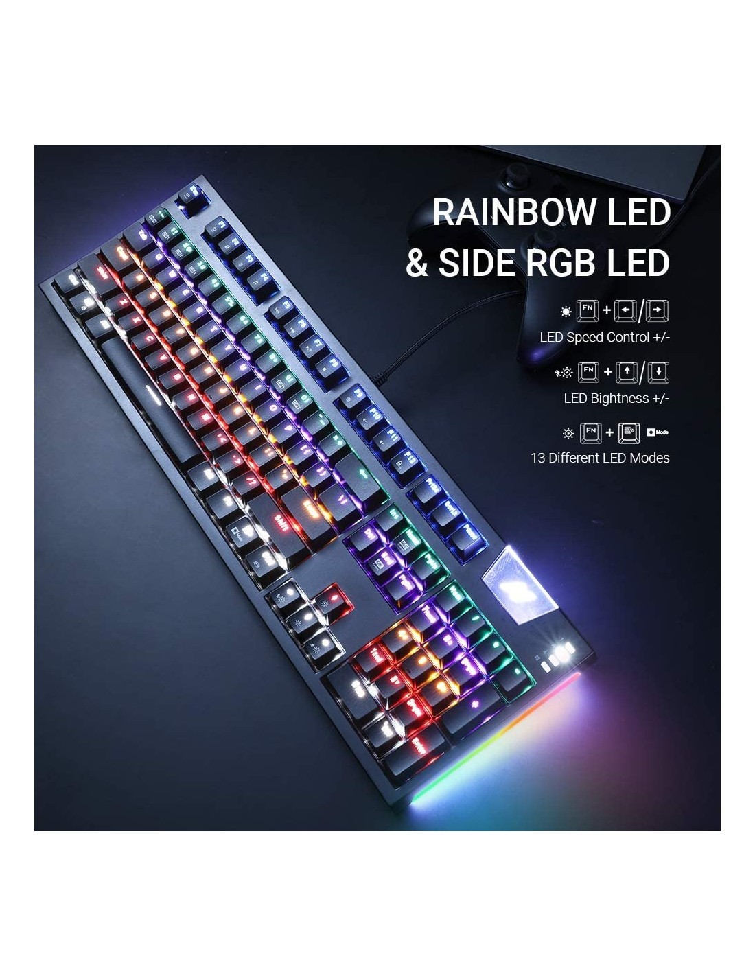 Clavier de jeu mécanique ABKONCORE K660 ARC (K660)prix en Tunisie