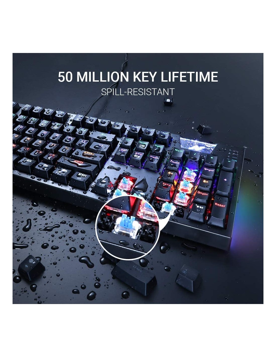 Clavier de jeu mécanique ABKONCORE K660 ARC (K660)prix en Tunisie