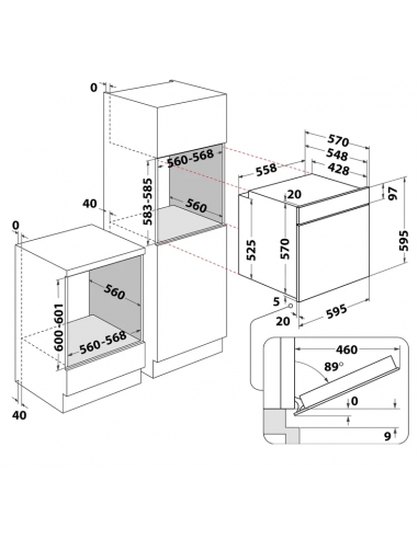 Four Ariston FA3 540 H IX A à bas prix Tunisie - Technopro